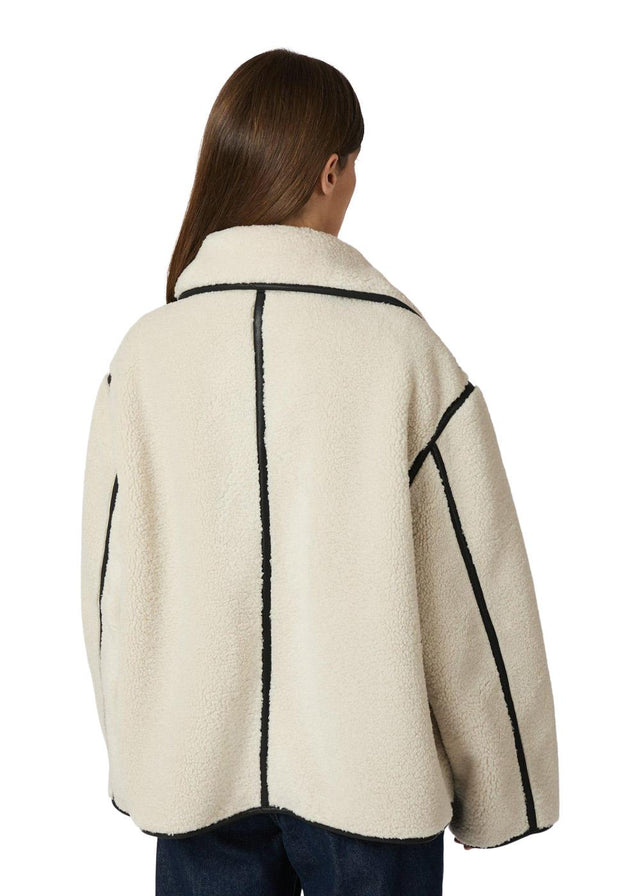 Edmund Teddy Jacket - Ivory – Butler Loftet