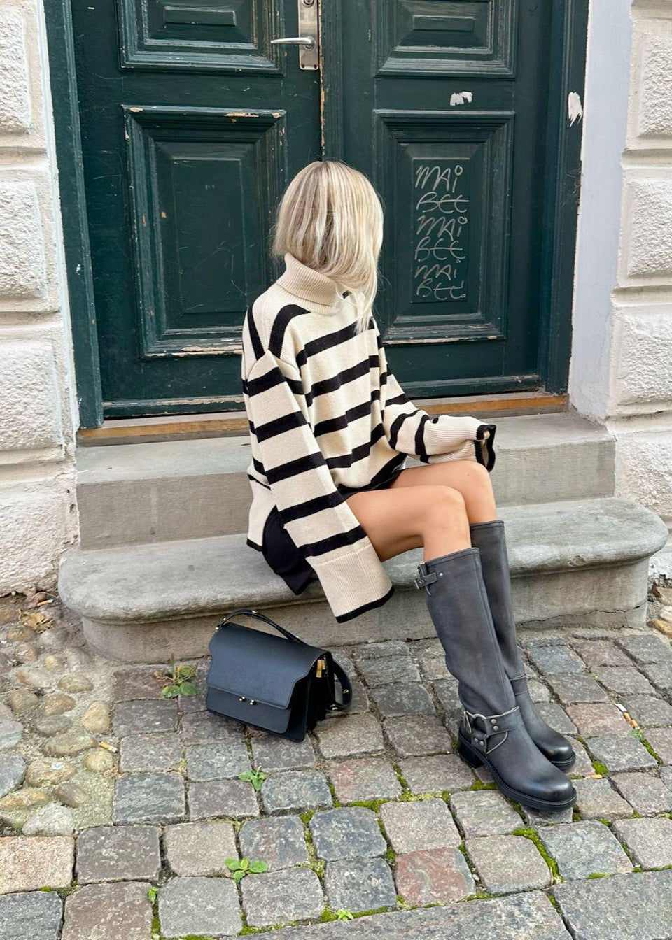 Tamera long Vintage - Black Matte – Butler Loftet