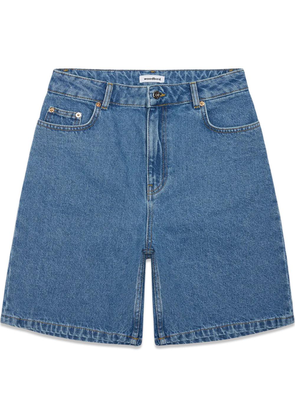 Maggie Stone Shorts - Stone Blue